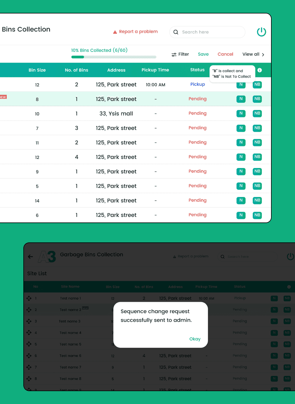 Garbage Collection Management System with Angular, NestJS - Techtic